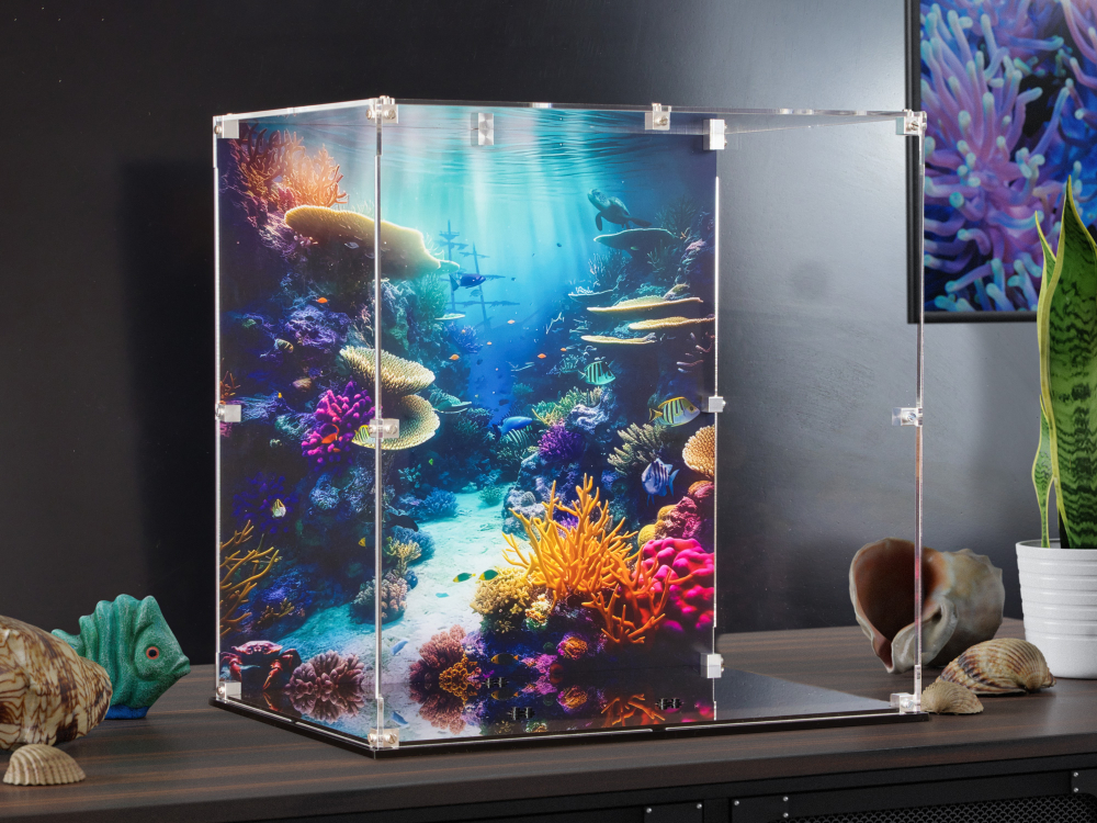 LEGO® Disney The Little Mermaid Royal Clam Shell (43225) Display Case