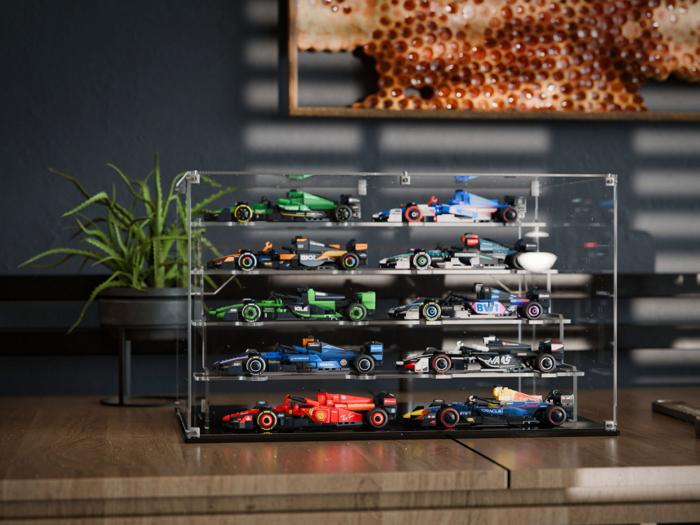 LEGO Formula 1 Speed Champions Display Case