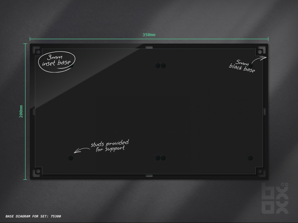 SPECIAL EDITION - LEGO® Mos Espa Podrace™ Diorama (75380) Display Case