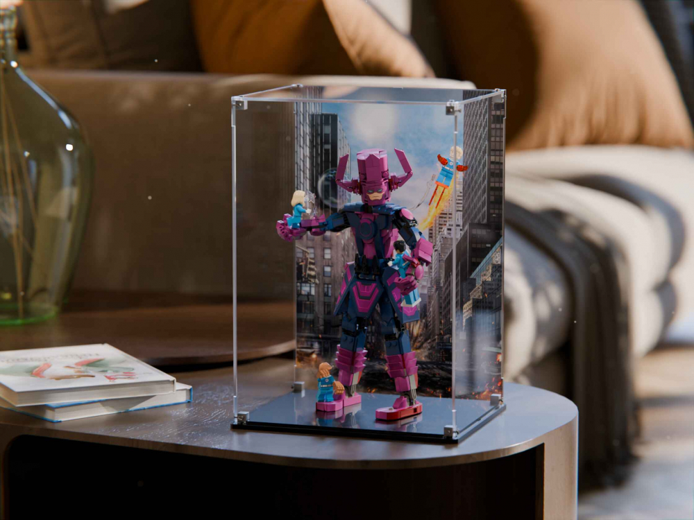 LEGO® Fantastic Four vs. Galactus Construction Figure (76316) Display Case