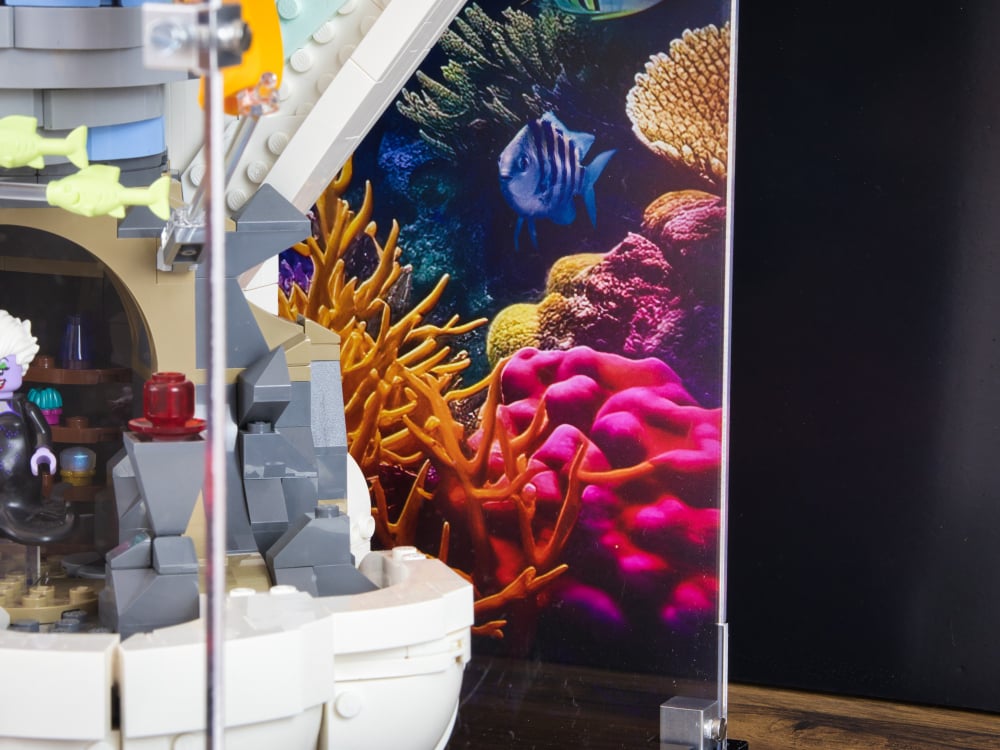 LEGO® Disney The Little Mermaid Royal Clam Shell (43225) Display Case