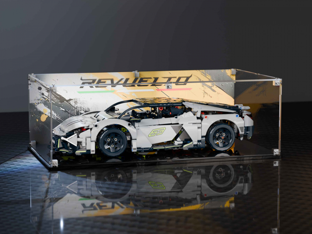 LEGO® Lamborghini Revuelto Super Sports Car (42214) Display Case