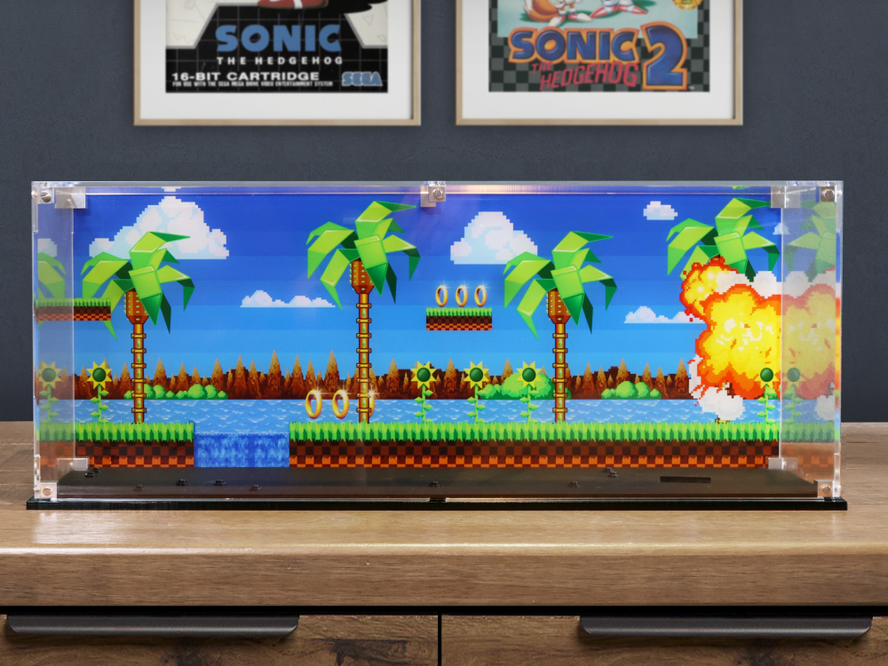 LEGO Sonic the Hedgehog Green Hill Zone Display Case (21331)