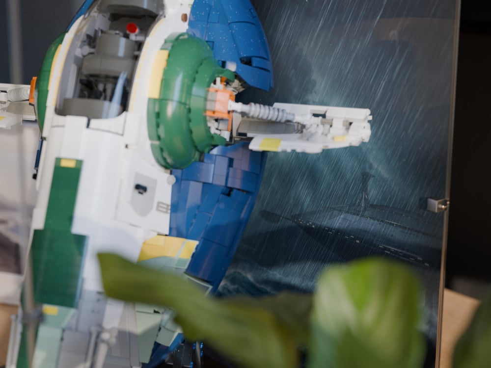 LEGO® Jango Fett's Firespray-Class Starship (75409) Display Case