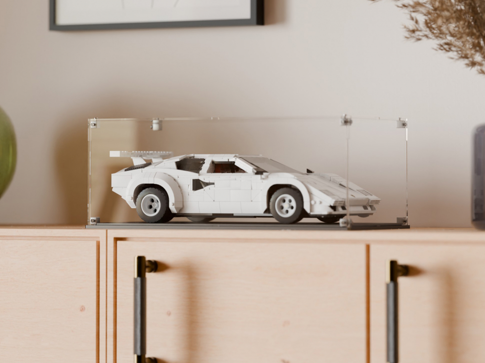 LEGO® Lamborghini Countach 5000 Quattrovalvole (10337) Display Case