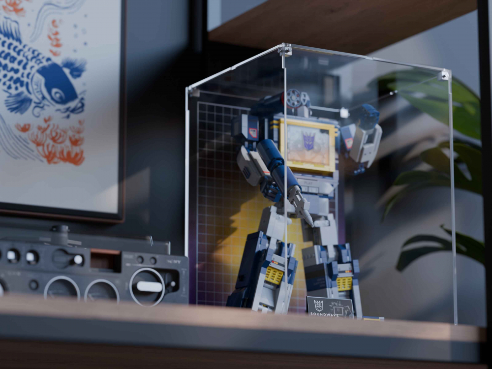 LEGO® Transformers: Soundwave (10358) Display Case