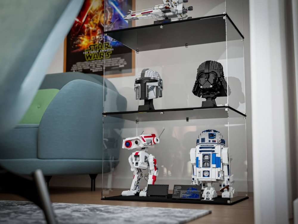 Custom Display Case - Matt Black Base