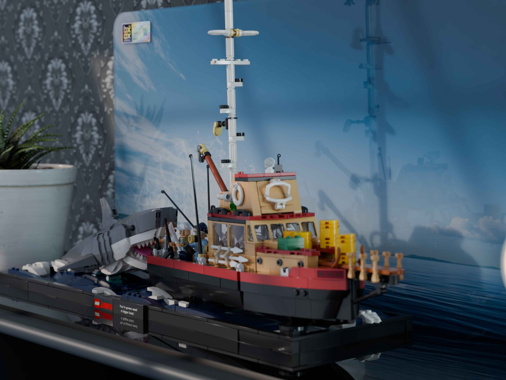 LEGO® Jaws (21350) SetScape Display