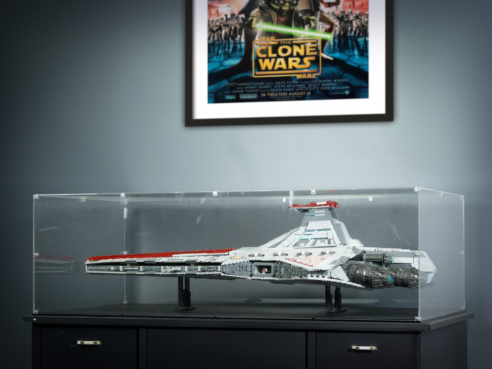 LEGO® Venator-Class Republic Attack Cruiser (75367) Display Case