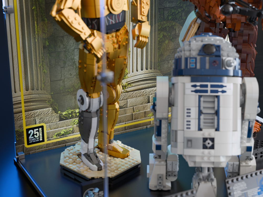 SPECIAL EDITION - LEGO® C-3PO™ (75398) & R2-D2™ (75379) & Chewbacca ...