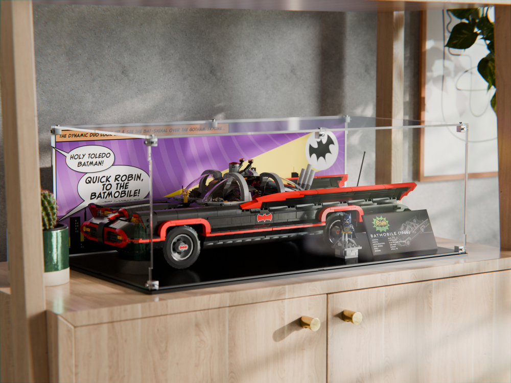 LEGO® Batman™: The Classic TV Series Batmobile™ (76328) Display Case