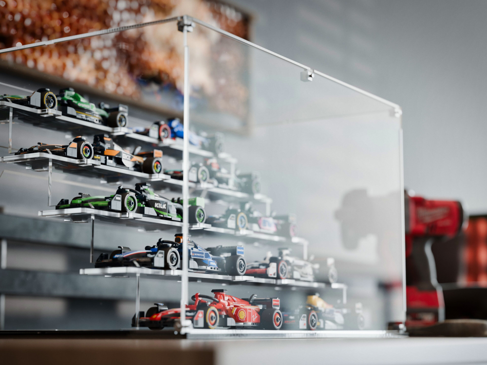 LEGO Formula 1 Speed Champions Display Case