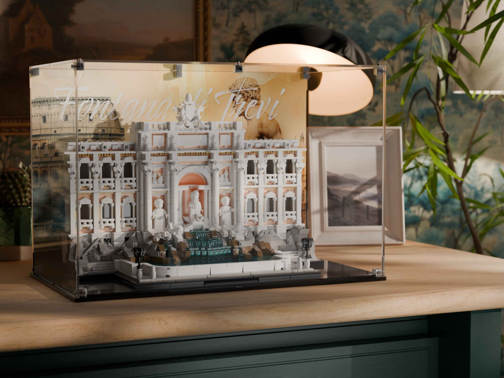 LEGO® Trevi Fountain (21062) Display Case