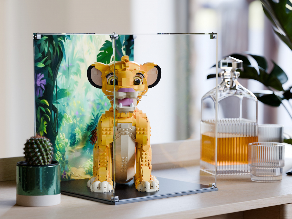 LEGO® Young Simba the Lion King (43247) Display Case