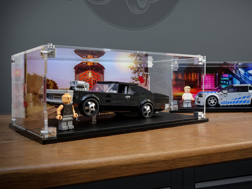 LEGO Fast & Furious 1970 Dodge Charger Display Case (76912)