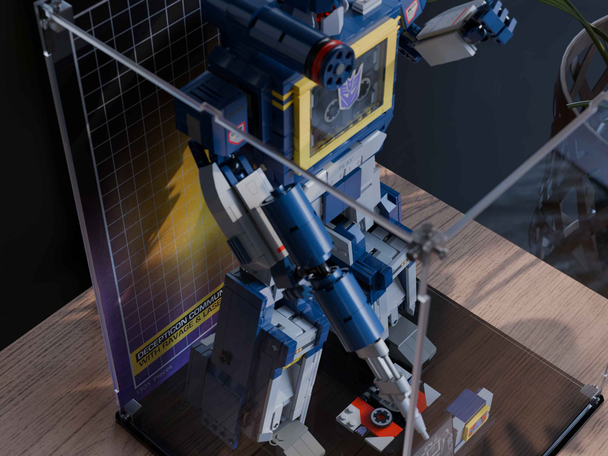 LEGO® Transformers: Soundwave (10358) Display Case