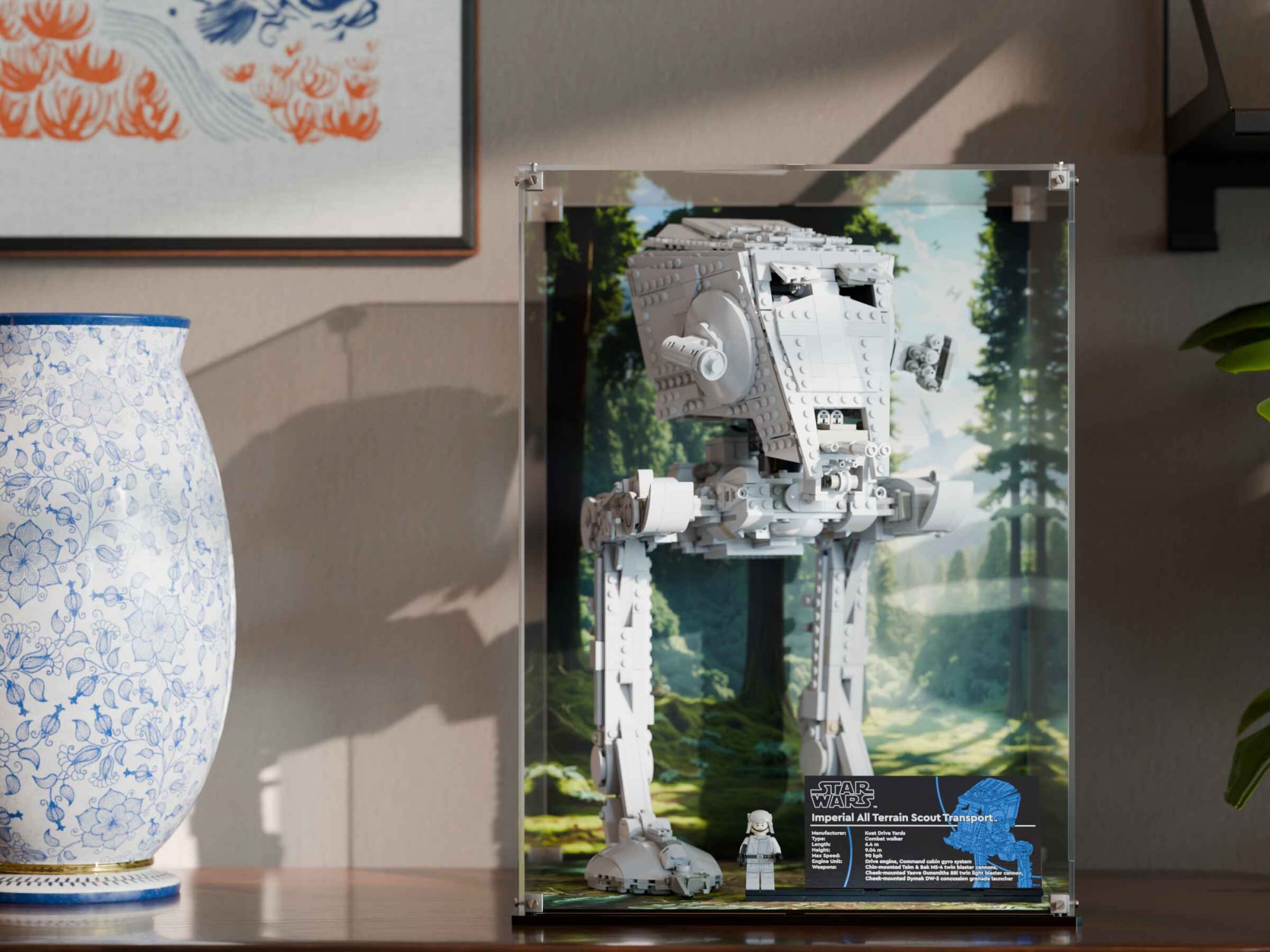 LEGO® AT-ST™ Walker (75417) Display Case