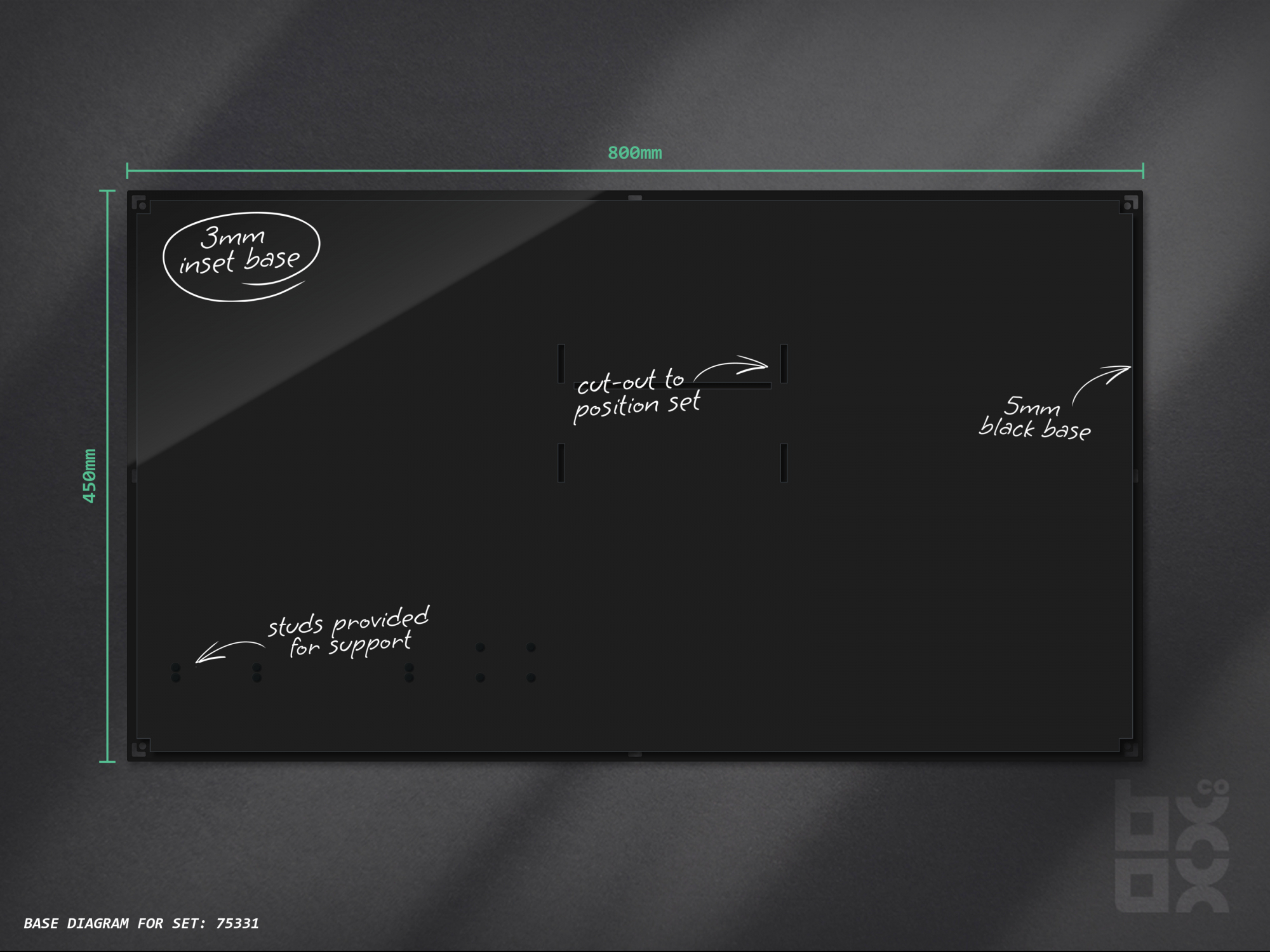LEGO® UCS The Razor Crest™ Display Case (75331)