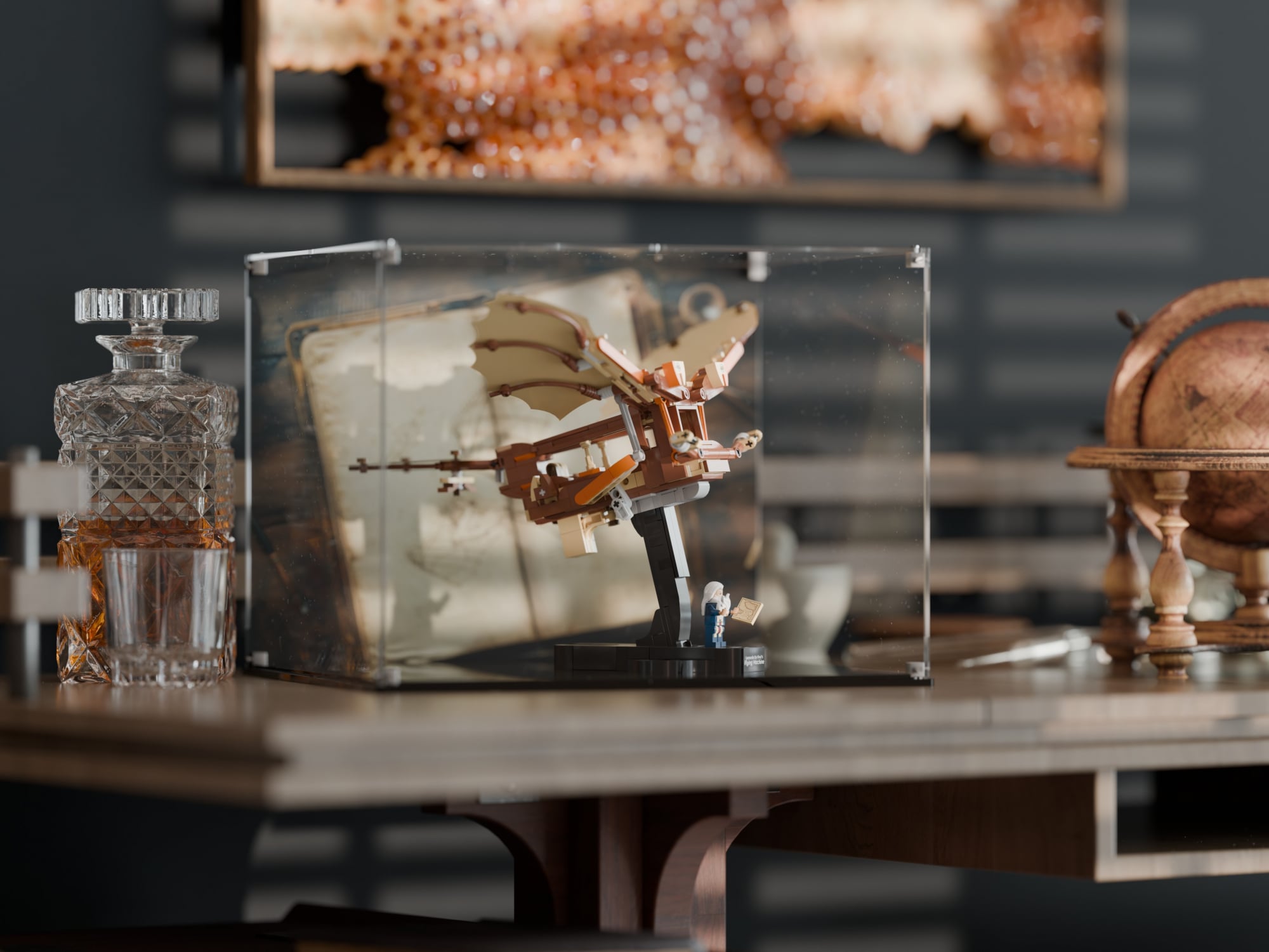 LEGO® Leonardo da Vinci's Flying Machine (10363) Display Case