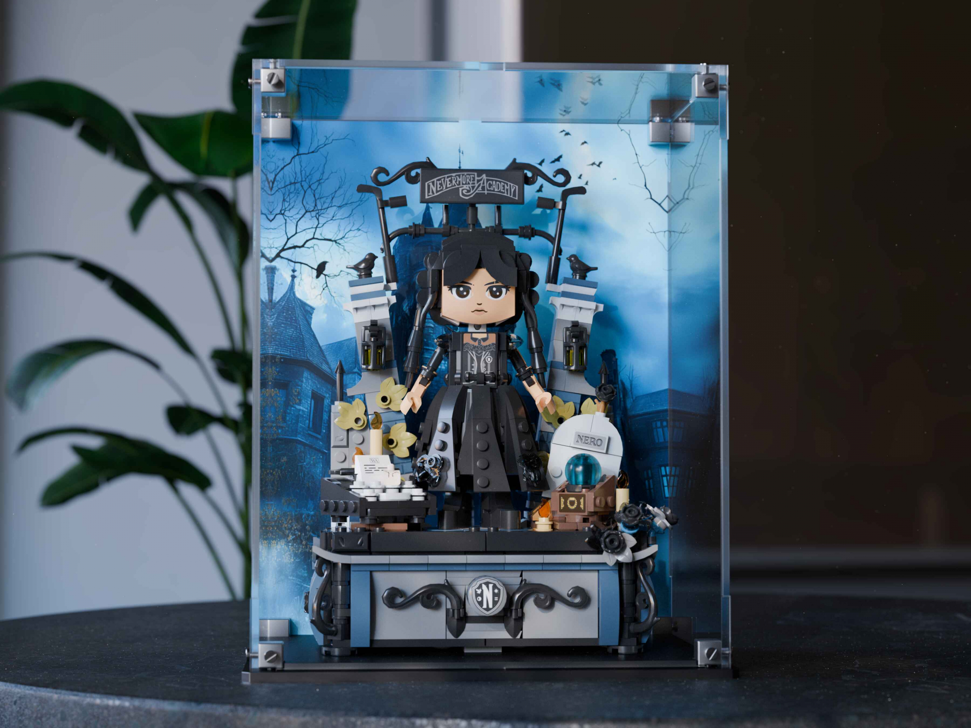 LEGO® Wednesday Addams Figure (76780) Display Case