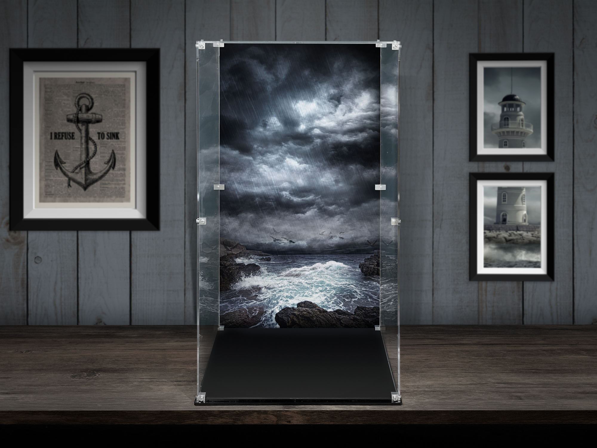 LEGO® Motorised Lighthouse Display Case (21335)