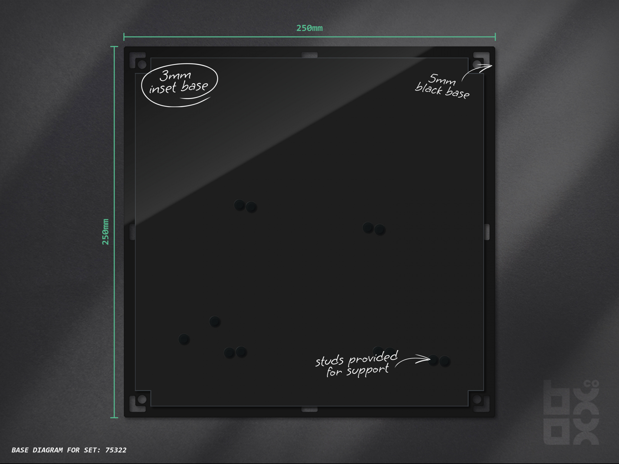 LEGO® Hoth™ AT-ST™ Display Case (75322)