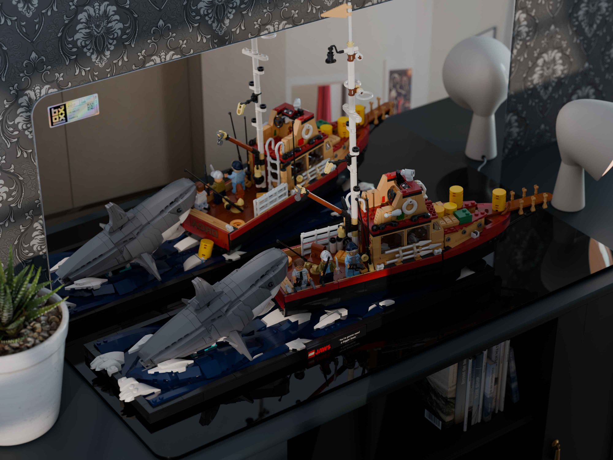 LEGO® Jaws (21350) SetScape Display