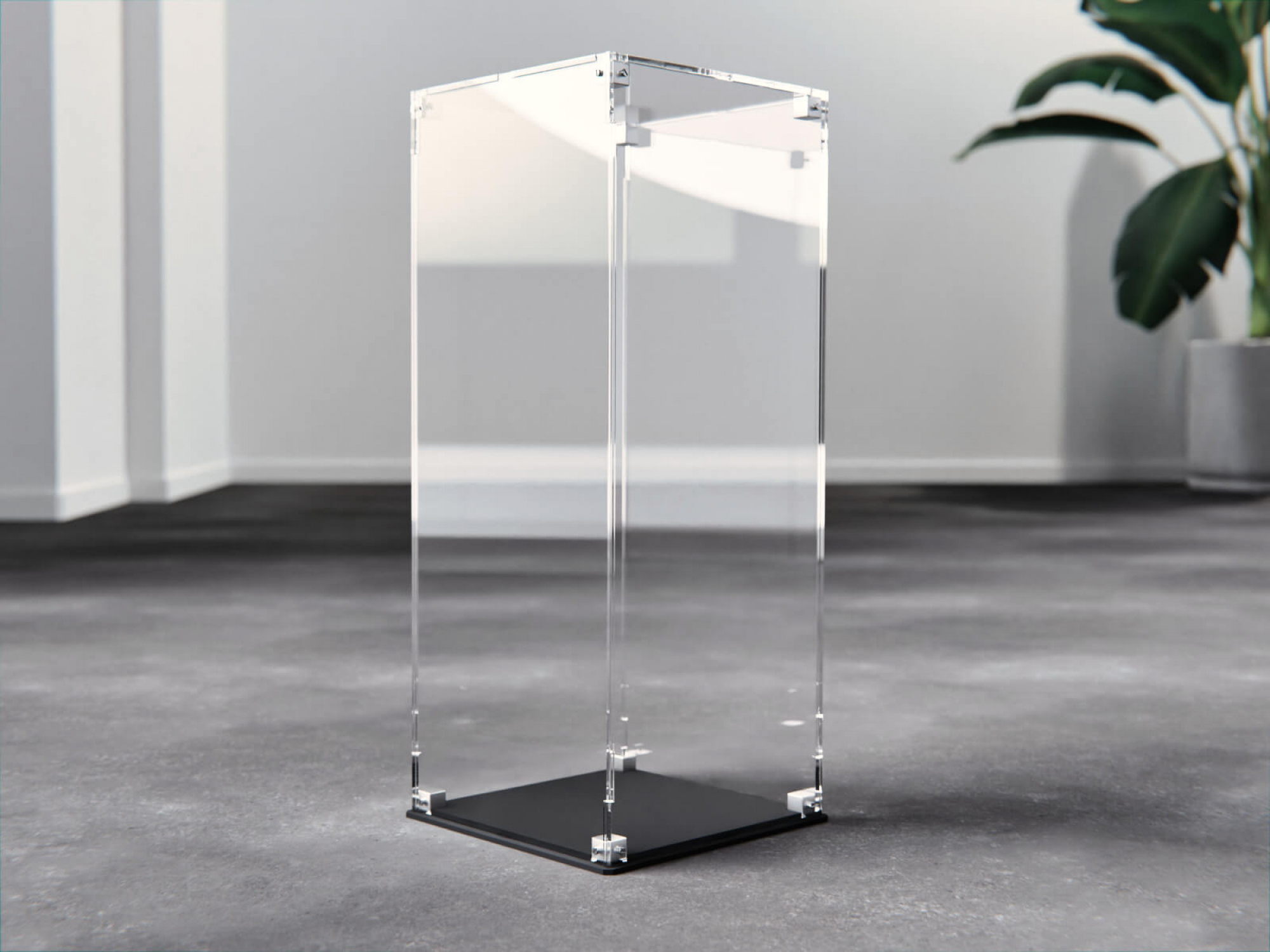 Custom Display Case - Matt Black Base