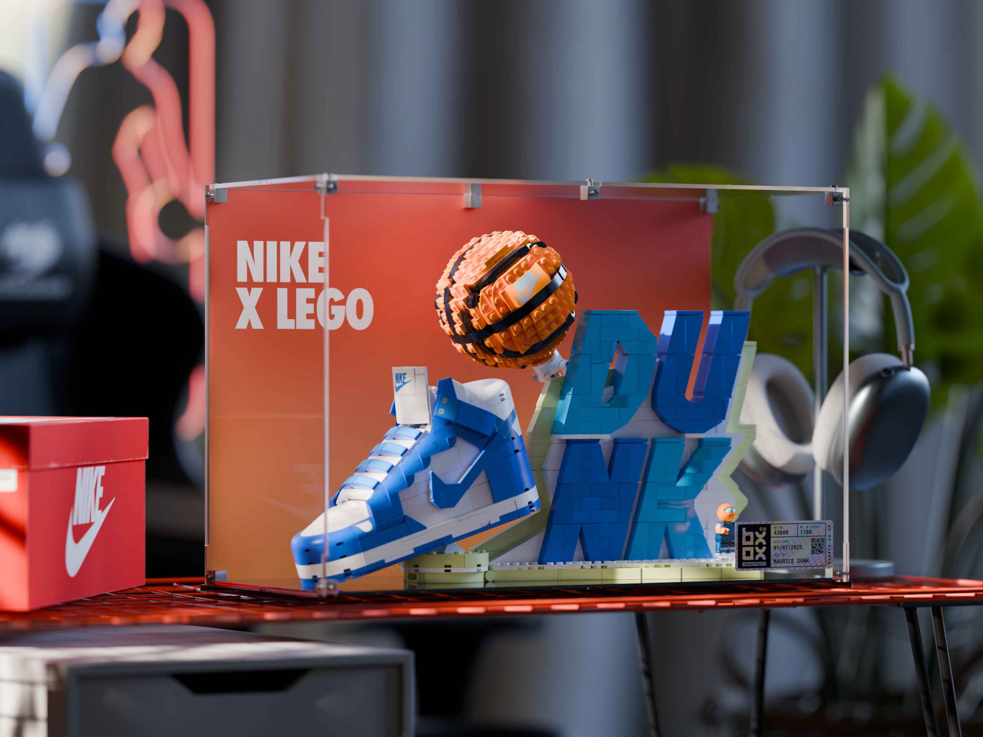 Nike Dunk x LEGO® (43008) Display Case