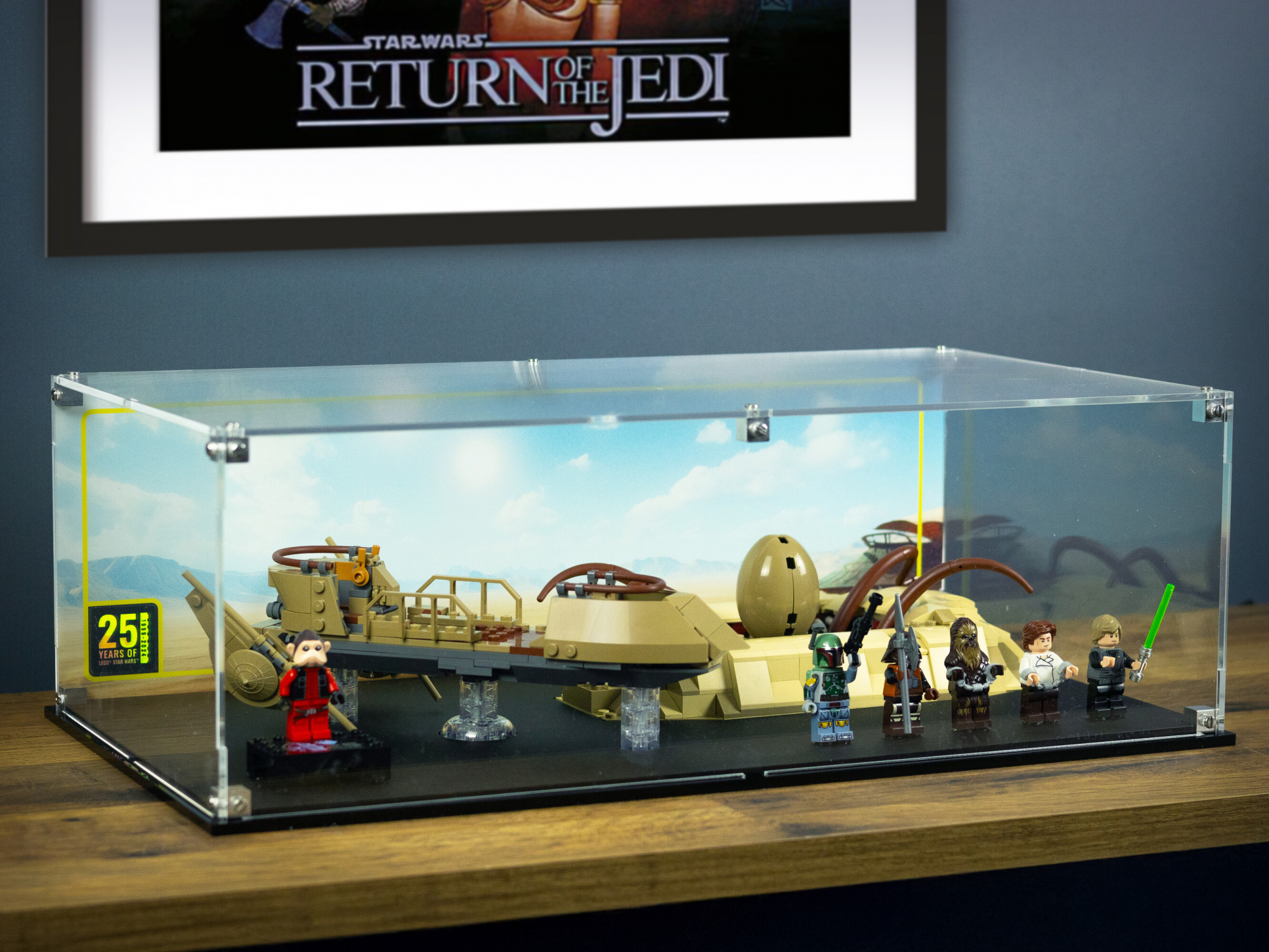 LEGO® Desert Skiff & Sarlacc Pit (75396) Display Case
