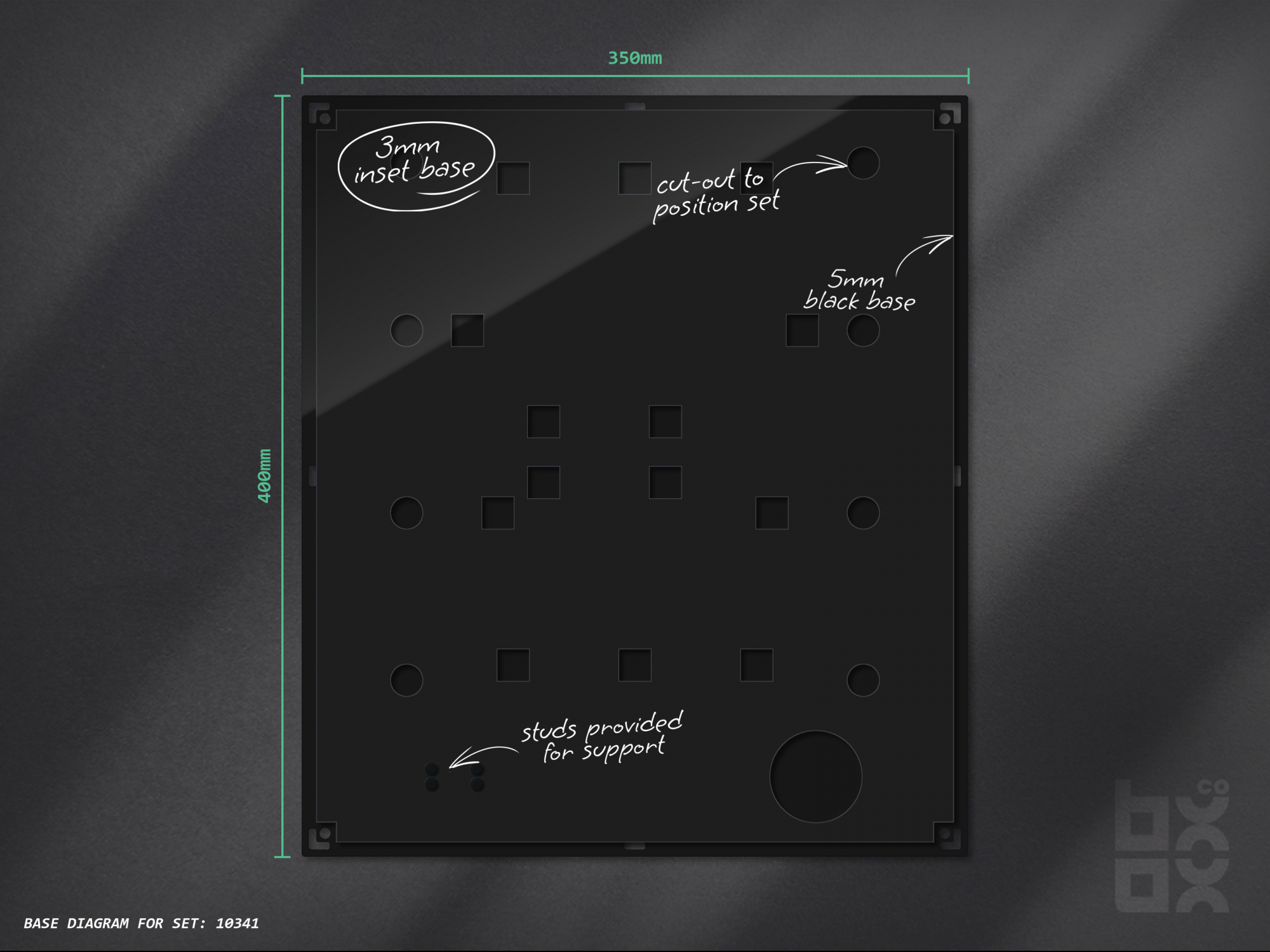 LEGO® NASA Artemis Space Launch System (10341) Display Case