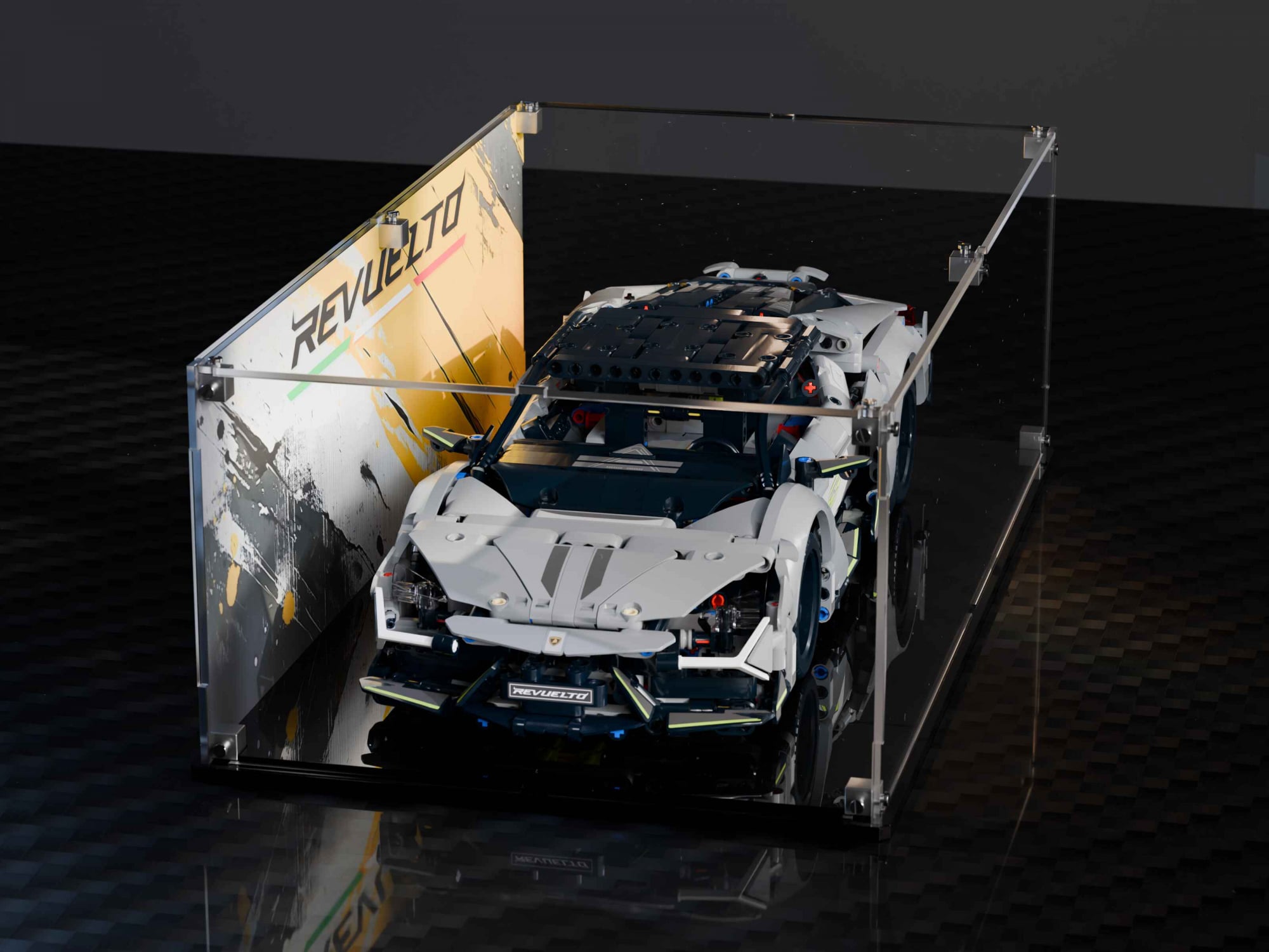 LEGO® Lamborghini Revuelto Super Sports Car (42214) Display Case