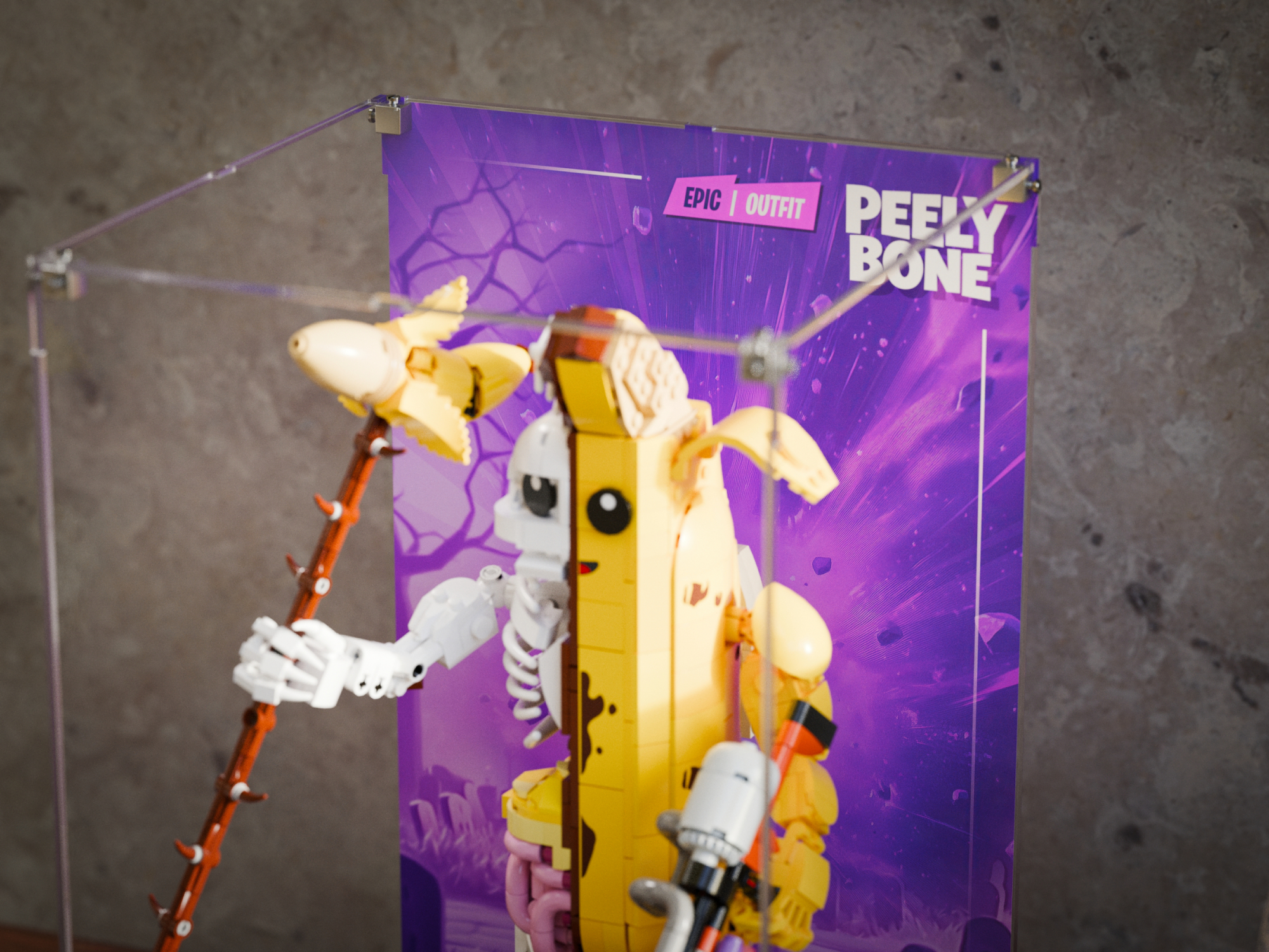 LEGO® Fortnite: Peely Bone (77072) Display Case