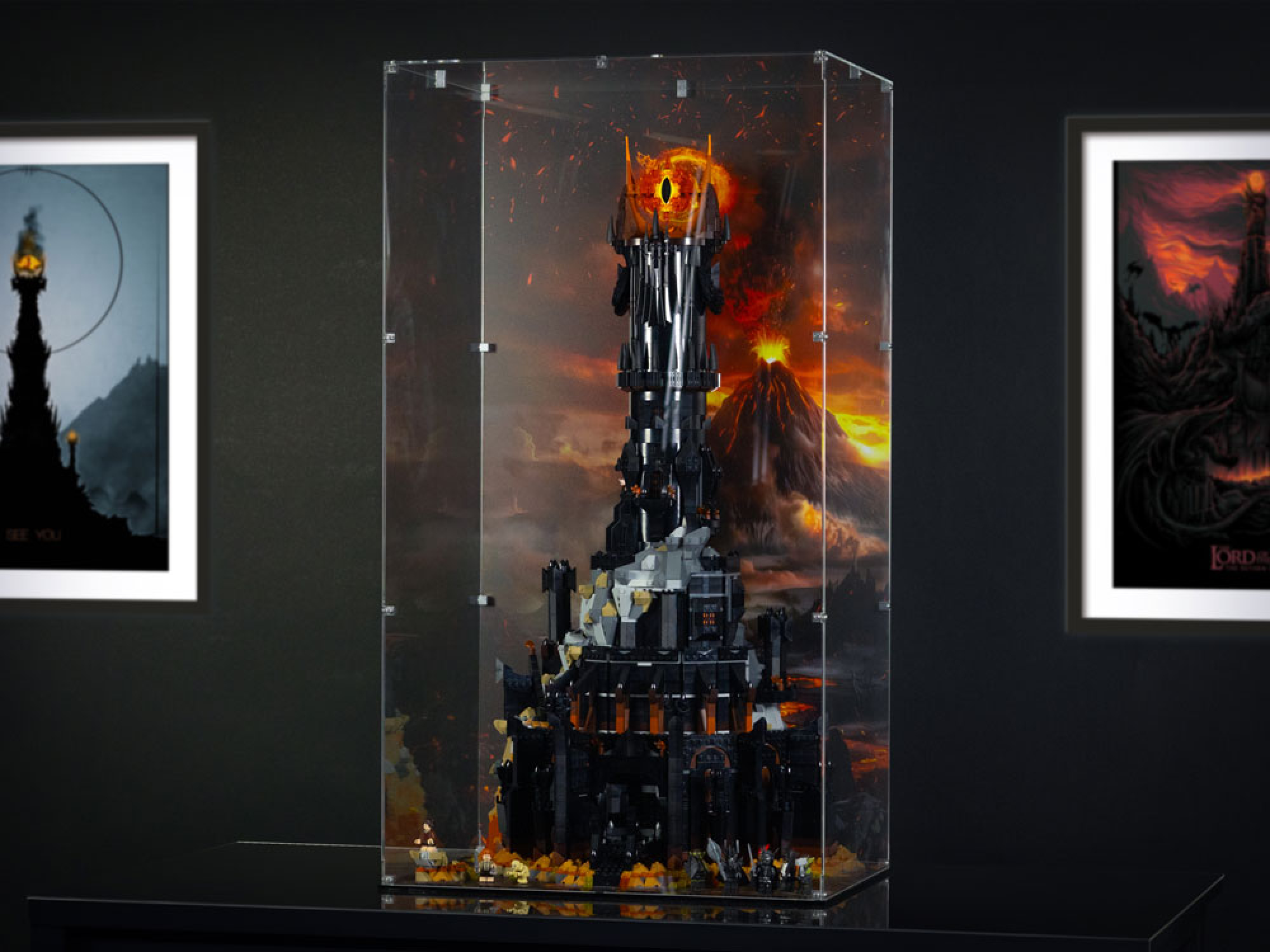 LEGO® The Lord of the Rings: Barad-dûr™ (10333) Display Case