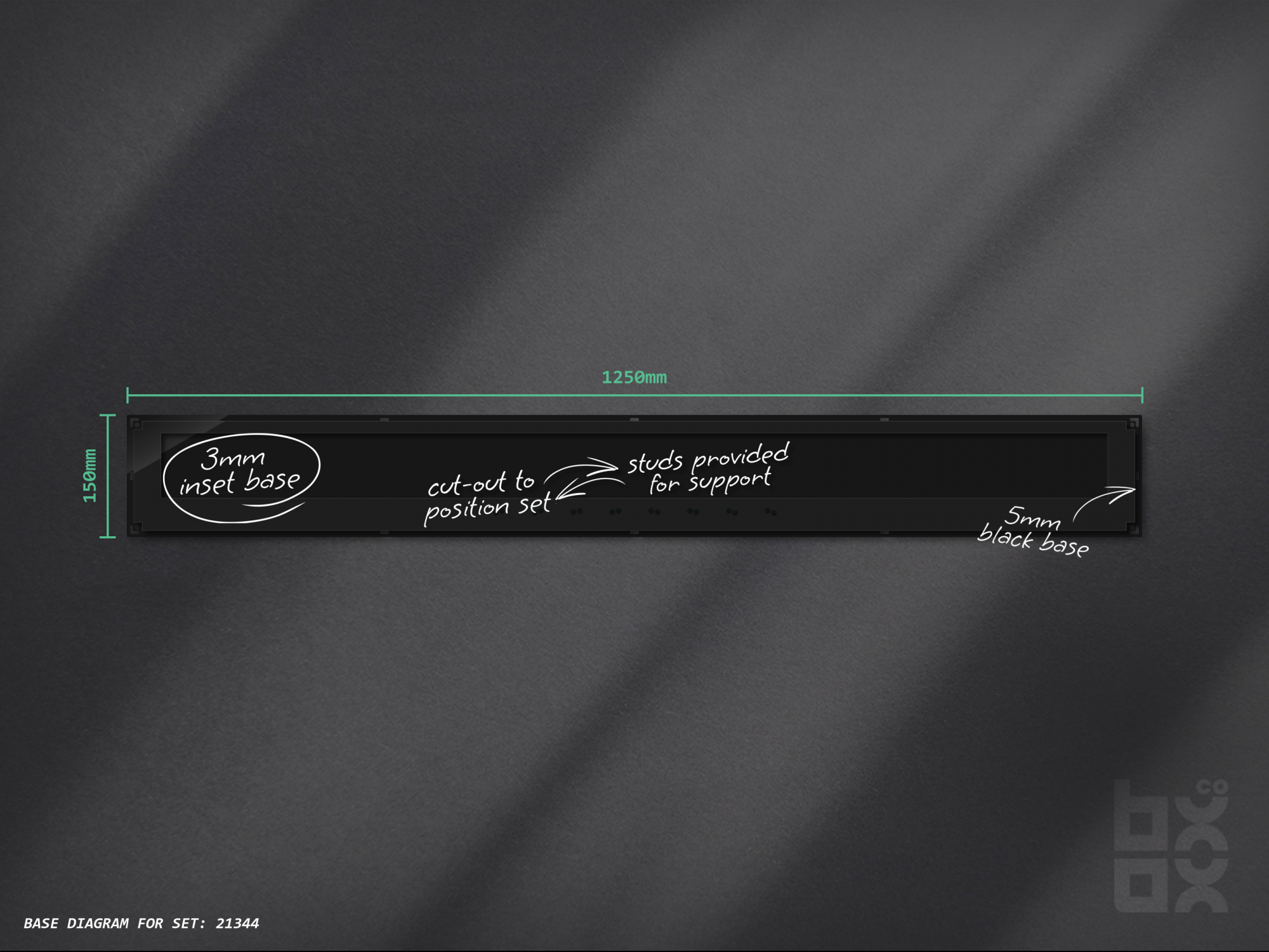 LEGO® The Orient Express Train (21344) Display Case