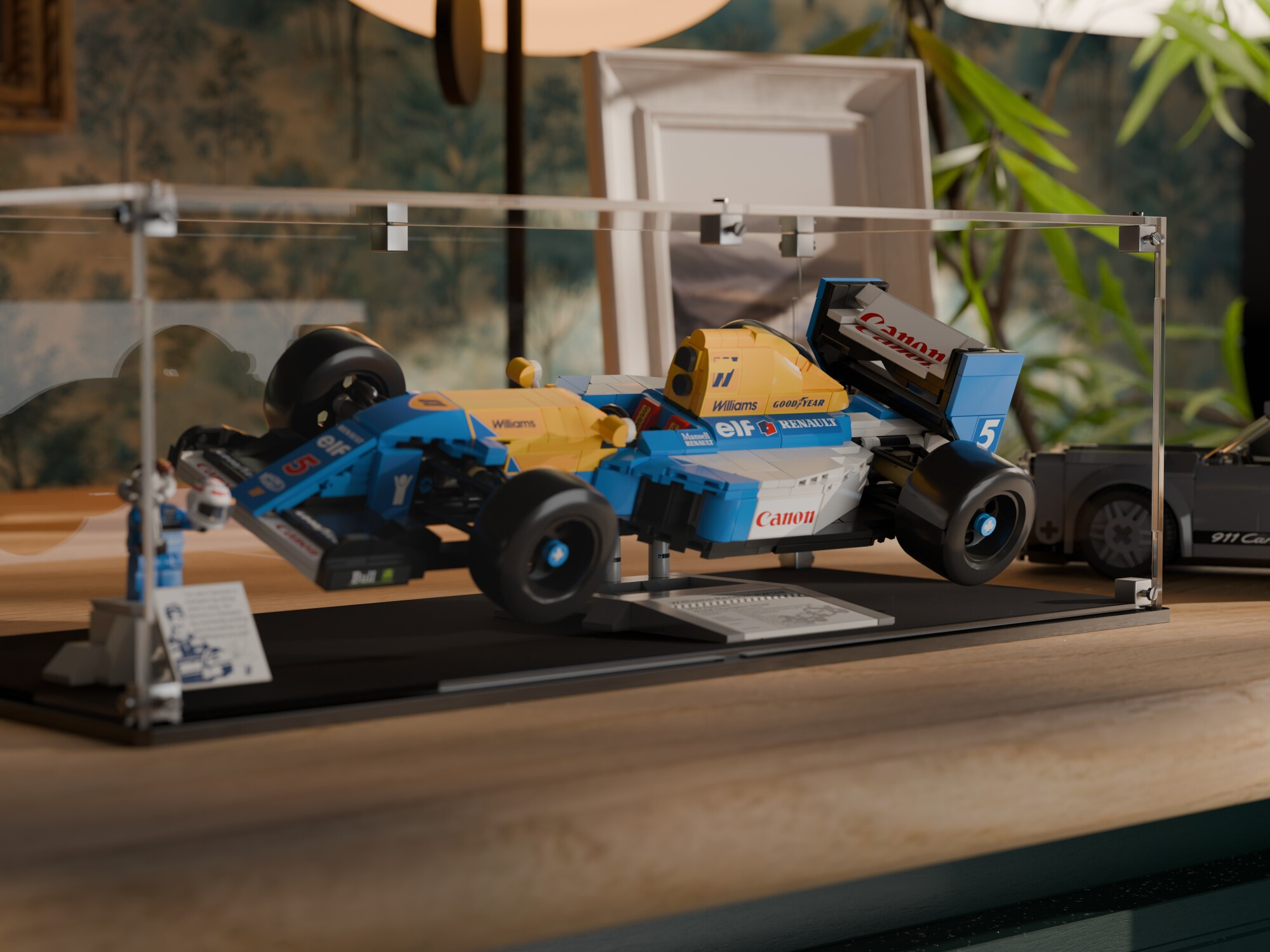 LEGO® Williams Racing FW14B & Nigel Mansell (10353) Display Case