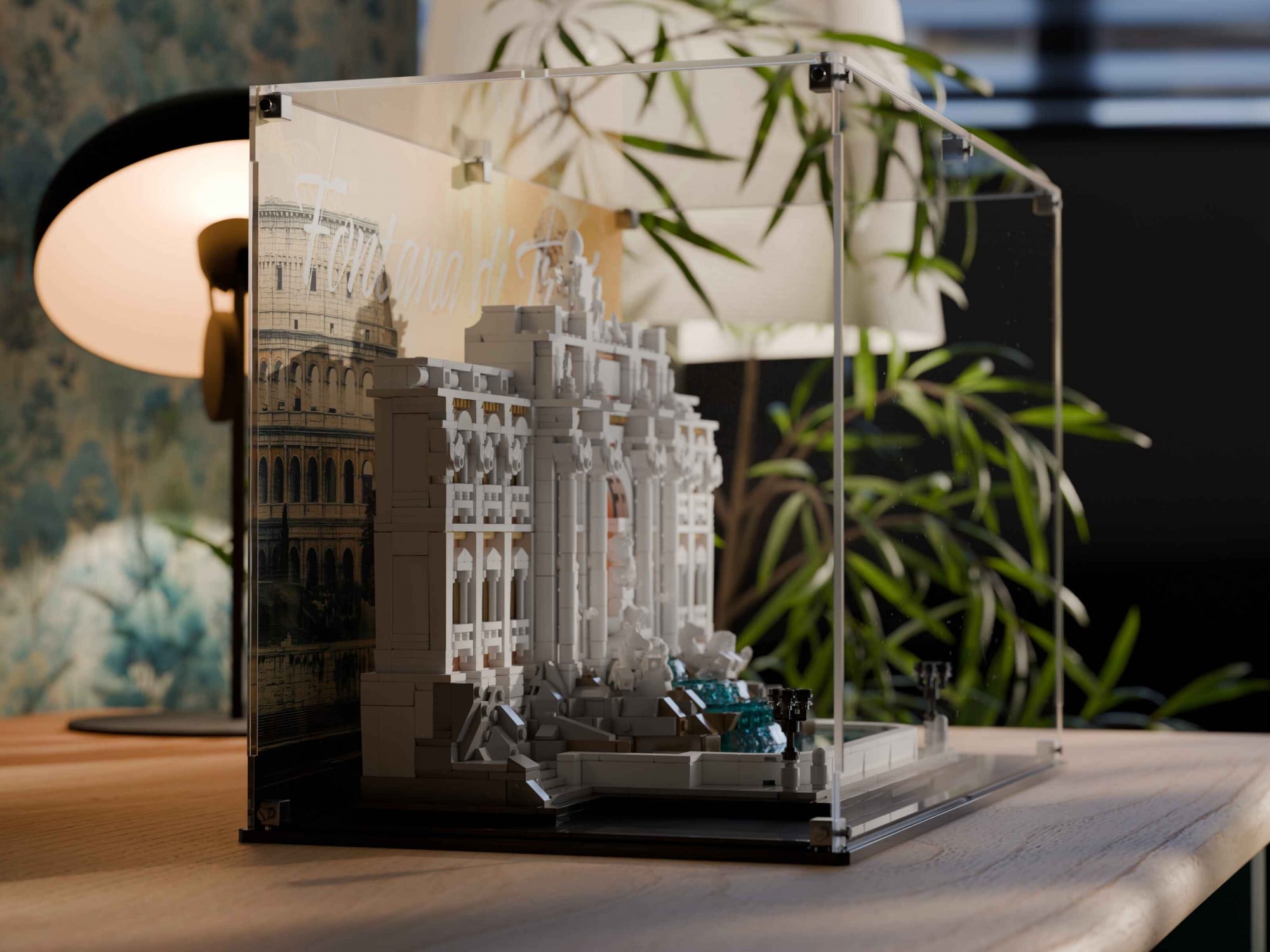 LEGO® Trevi Fountain (21062) Display Case