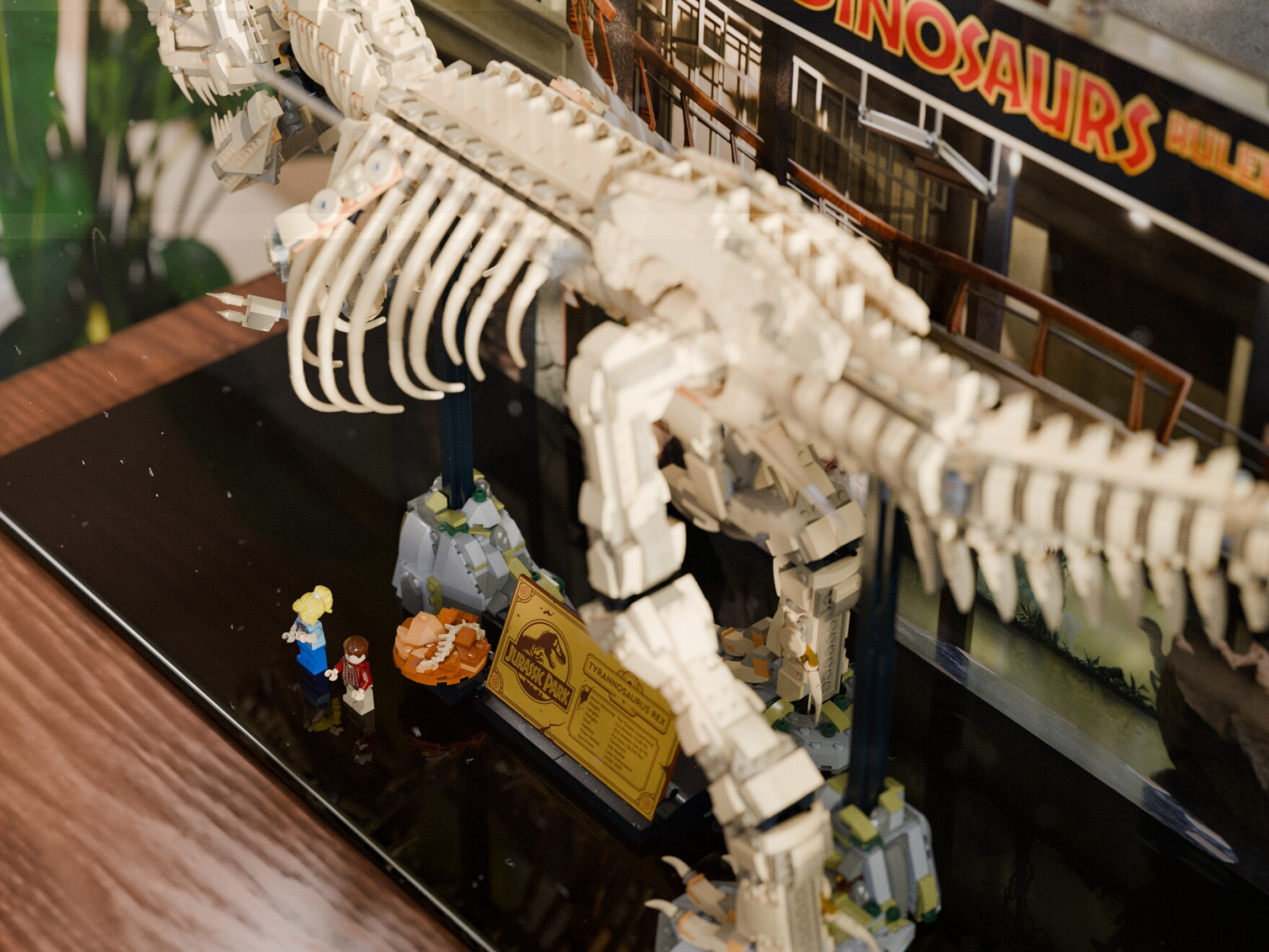 LEGO® Dinosaur Fossils: T-Rex (76968) Display Case