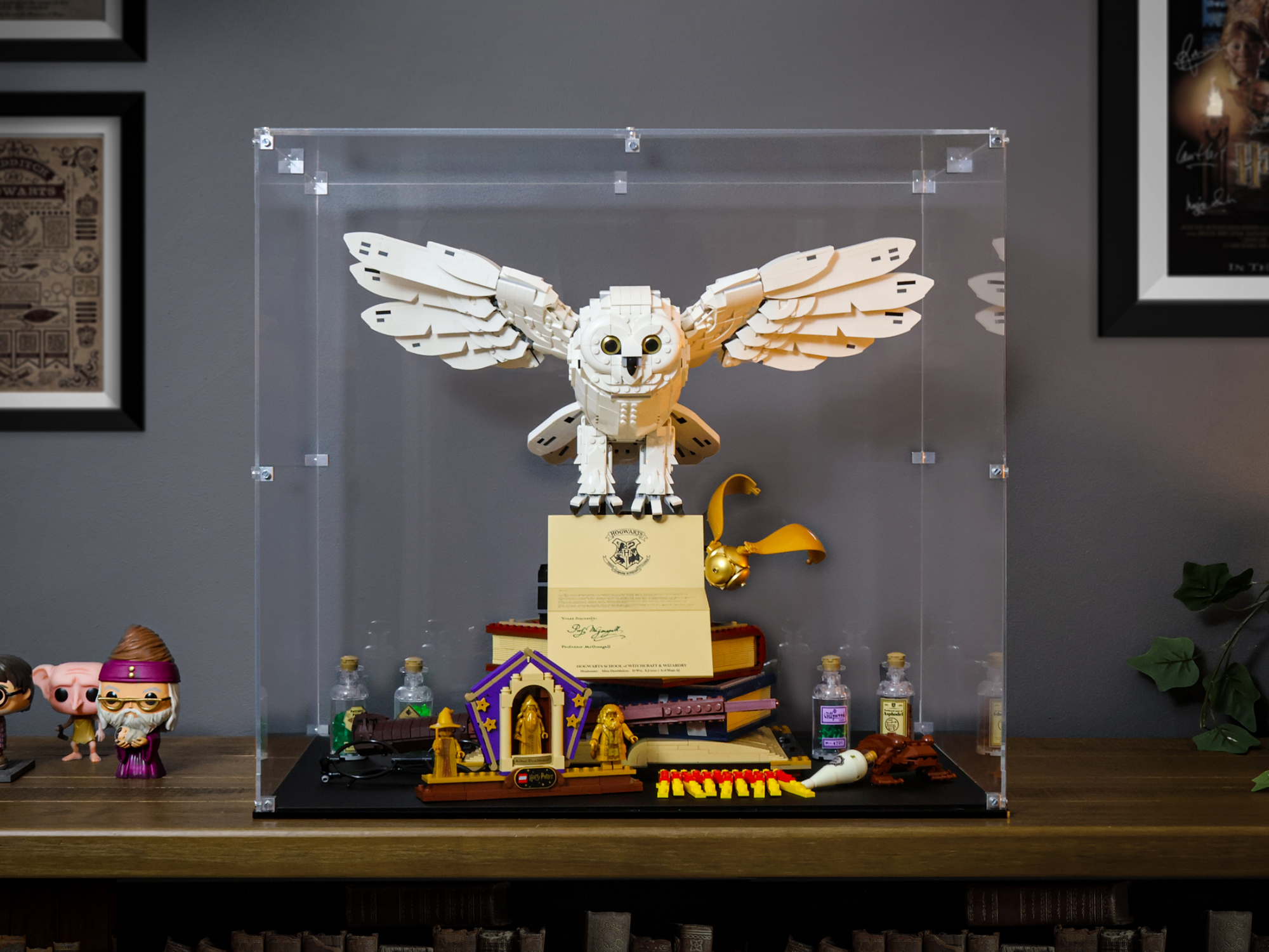 LEGO Hogwarts Icons Collectors Edition Display Case (76391)