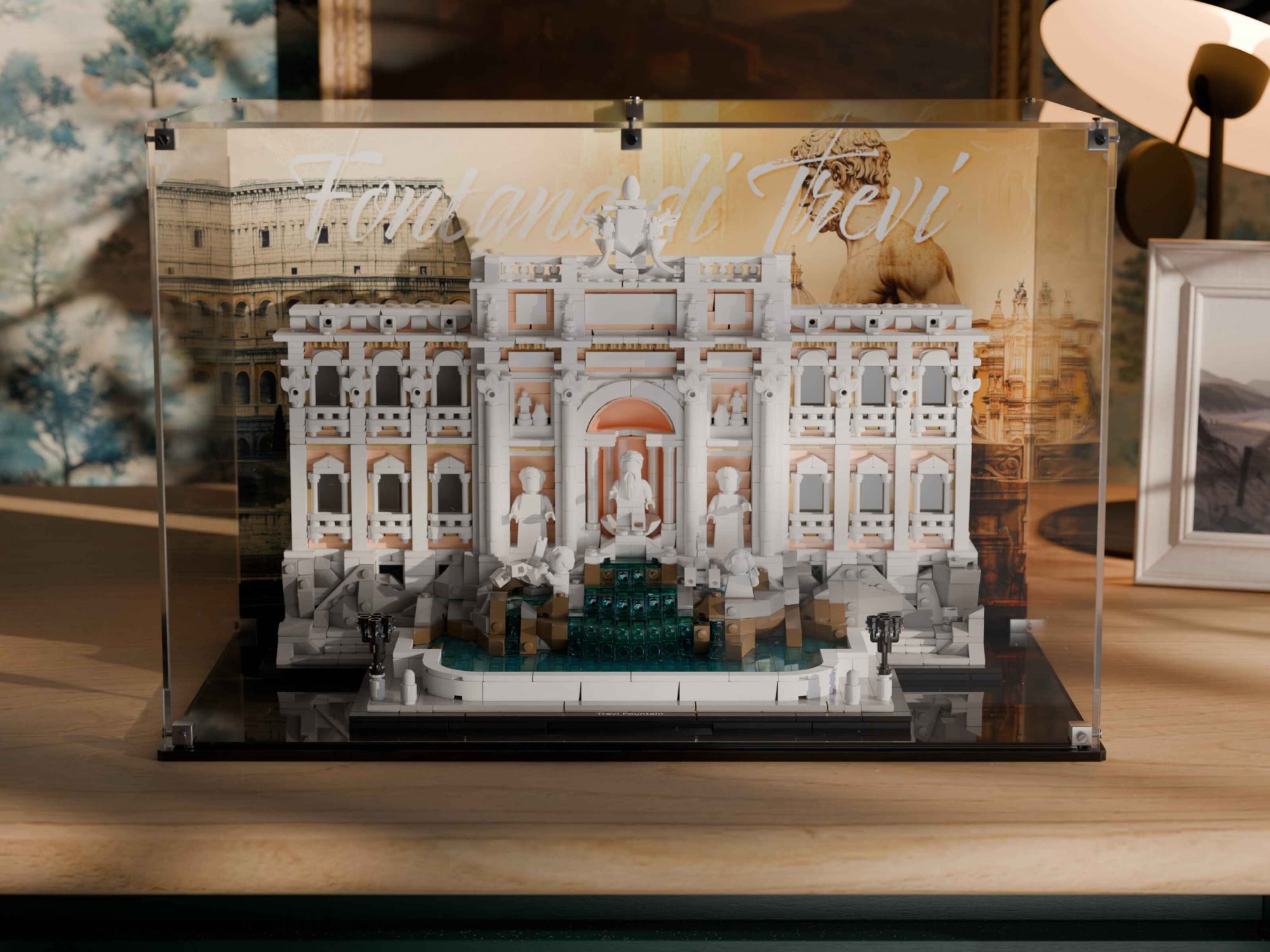 LEGO® Trevi Fountain (21062) Display Case