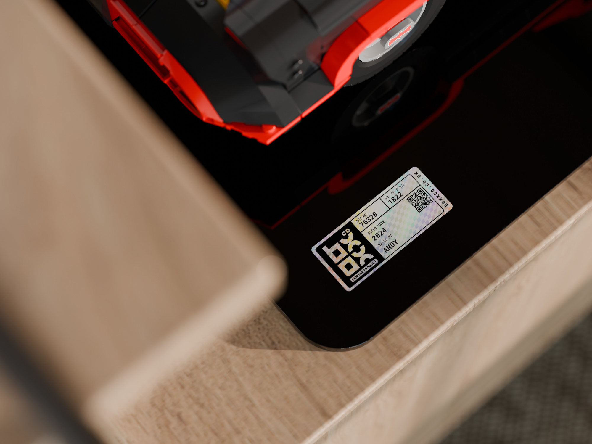 LEGO® Batman™: The Classic TV Series Batmobile™ (76328) SetScape Display